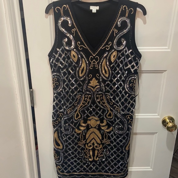 Spense | Dresses | Sequin Design Party Dress | Poshmark